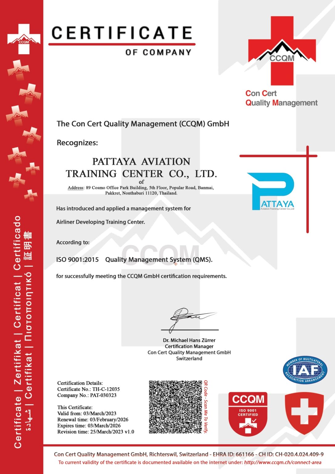 Home - Pattaya Aviation Training Center